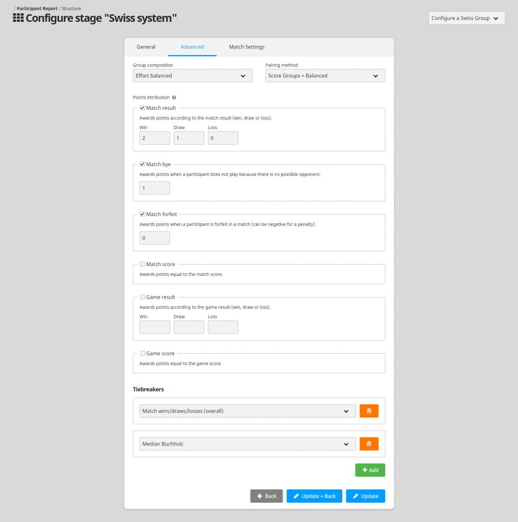 Forfeit and New Match Sheet - Toornament Blog