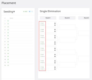 How to manage your tournament seeding and placement