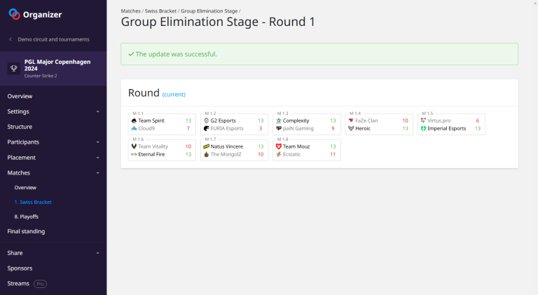 How to create famous Swiss Bracket format used for CS2 Majors and LoL ...