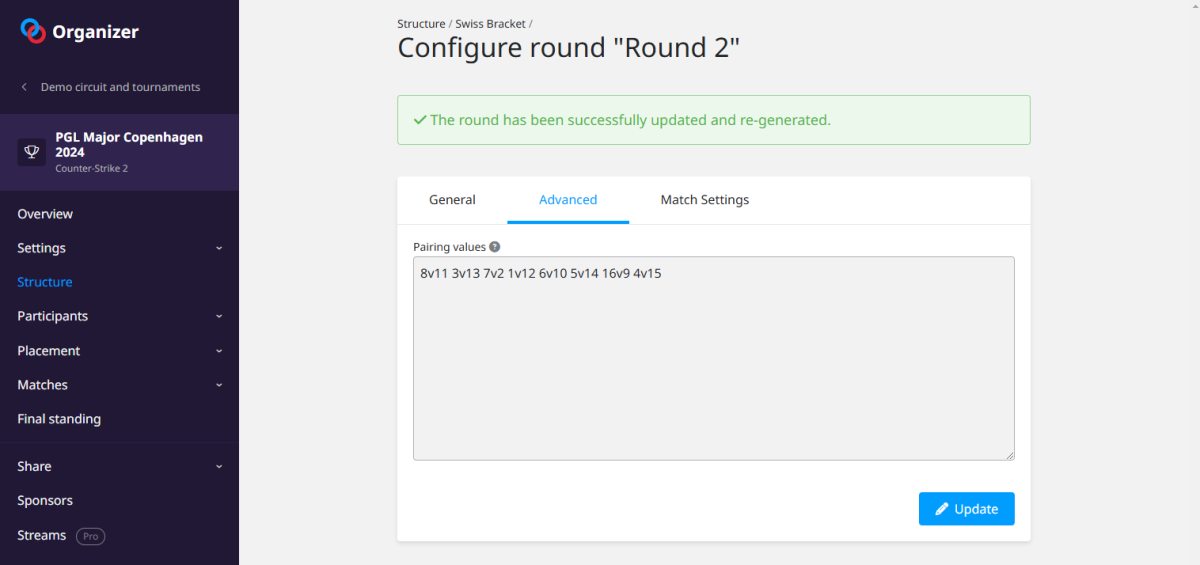 How to create famous Swiss Bracket format used for CS2 Majors and LoL ...