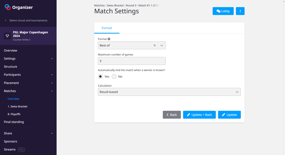 How to create famous Swiss Bracket format used for CS2 Majors and LoL ...