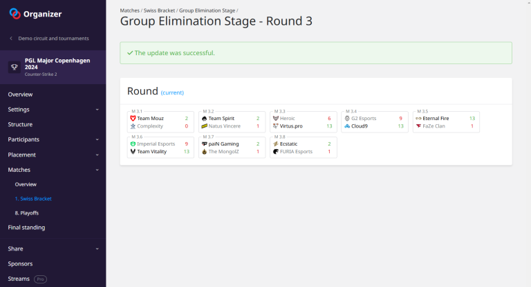 How to create famous Swiss Bracket format used for CS2 Majors and LoL ...